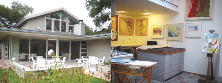 Home Tour: Orr’s art studio mirrors original Savage home design - Santa ...