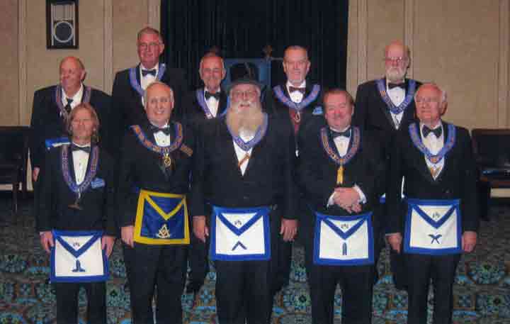 Masonic Lodge #291 of Free and Accepted Masons of California holds ...